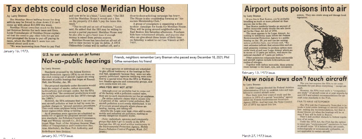 Friends, neighbors praise the contributions of Larry Braman, who passed ...