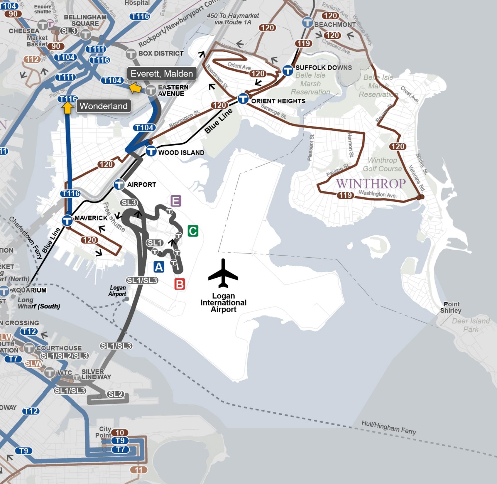 Robare: Under proposed MBTA plan, East Boston bus routes will be ...