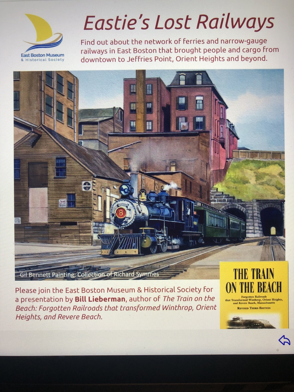 Learn about “Eastie’s Lost Railways”: May 18 | EastBoston.com