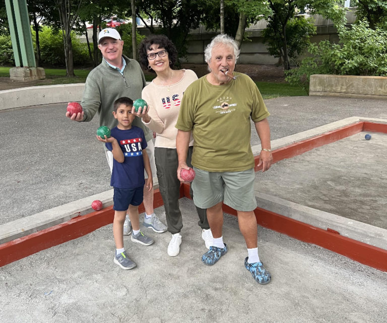 It was “Bocce and Biscotti Night” on the Greenway | EastBoston.com