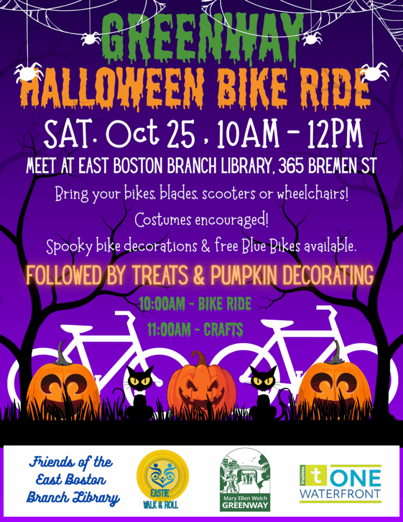Greenway Halloween Bike Ride 2025 | EastBoston.com